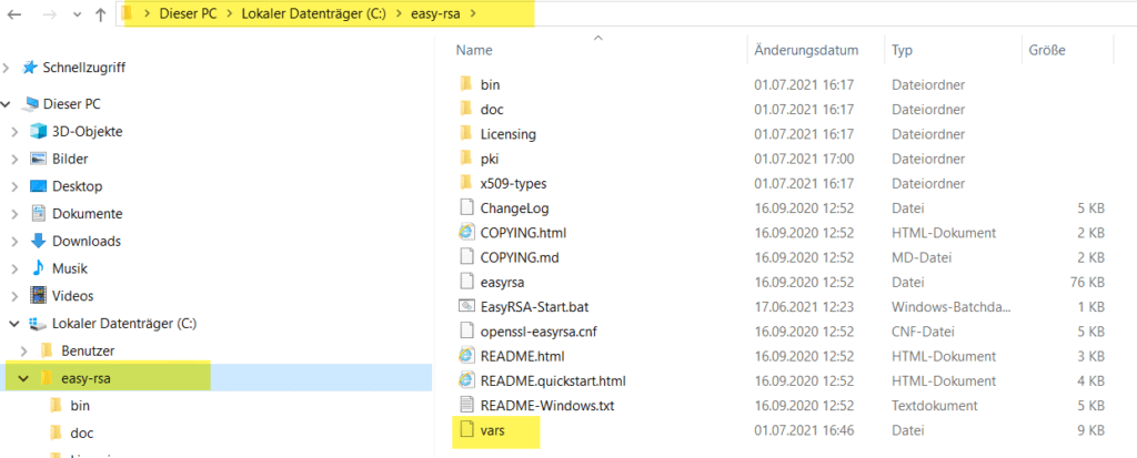 OpenVPN Easy-RSA3 Zertifikate erstellen (OpenVPN Version 2.5) - MvA ...